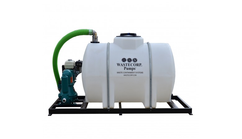 325 gallon Skid Mounted Pump Out - Wastecorp