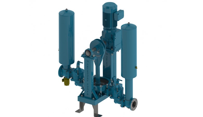 Sludge Pro 6" Single Disc Space Saver Pump | Wastecorp
